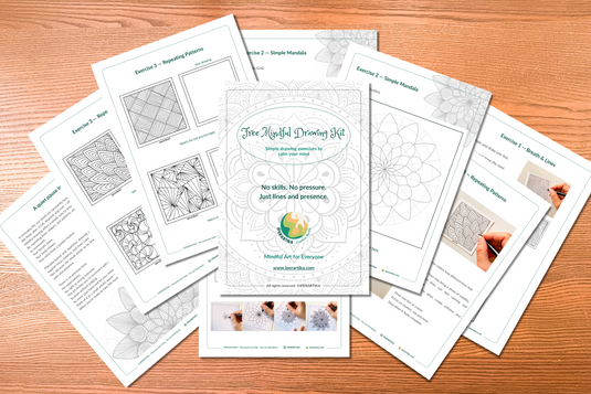 IPERARTIKA | Mindful Art Practice for Beginners: Mandalas & Drawing ...